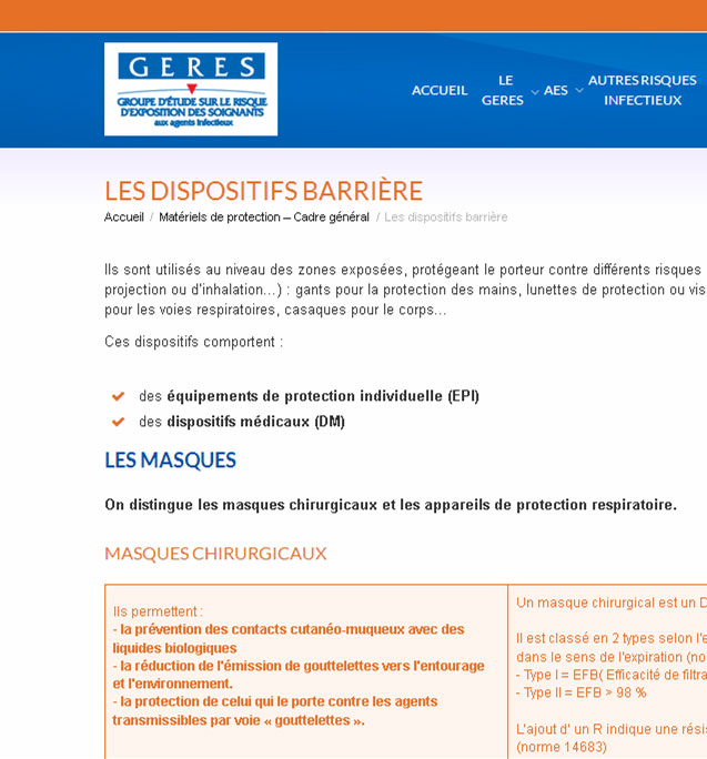 Modes de transmission – GERES